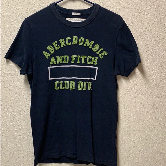 Abercrombie & Fitch | Shirts | Mens Af Short Sleeve Tee Muscle | Poshmark